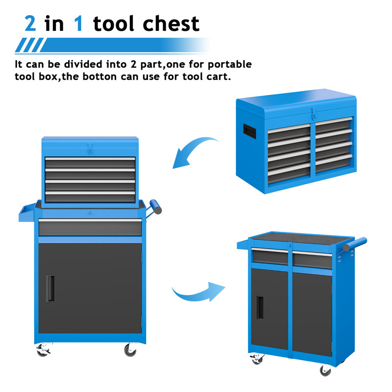 WFX Utility™ Tool Chest, 5-Drawer Rolling Tool Chests & Cabinets | Wayfair